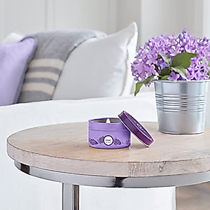 Mrs. Meyer's Scented Soy Tin Candle, 12 Hour Burn Time, Made with Soy Wax and Essential Oils, Lilac, 2.9 oz