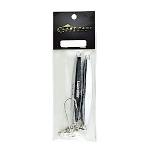 LAST CAST TACKLE 2-8oz Chrome Diamond Jig - 2 Pack - 3 Sizes to Choose from (2oz)