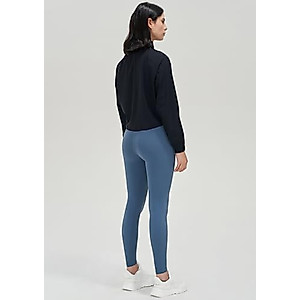 UANEO Womens Athletic Cropped Jacket Zip Up Long Sleeve Workout Tops Gym Yoga Running Sports Shirts Jackets(Black-M)