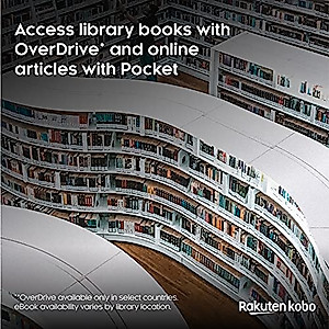 Kobo Clara HD & Black SleepCover Bundle | eReader | 6" Glare Free Touchscreen | Adjustable Brightness & Colour Temperature | WiFi | 8GB of Storage | Carta E Ink Technology