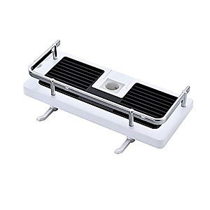 IRDFWH Shower Storage Rack Organizer Bathroom Pole Shelves Shampoo Tray Stand Single Tier No Drilling Lifting Rod Shower Head Holder