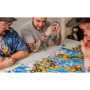 CATAN Histories Settlers of America Board Game - Forge Trails into Rails! Strategy Game, Family Game for Kids & Adults, Ages 14+, 3-4 Players, 120 Min Playtime, Made by CATAN Studio