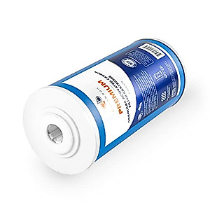 Aquaboon Premium 5 Micron 10" x 4.5" Whole House Coconut Shell Granular Activated Carbon (GAC) Water Filter Replacement Cartridge, 2 Pack