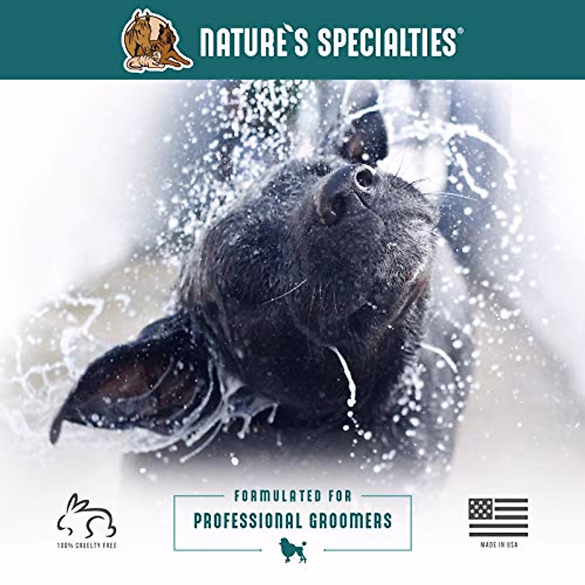 Nature's Specialties Quicker Slicker Ready to Use Detangling and Conditioning Spray, Natural Choice for Professional Groomers, Helps Restore Moisture, Made in USA, 8 oz