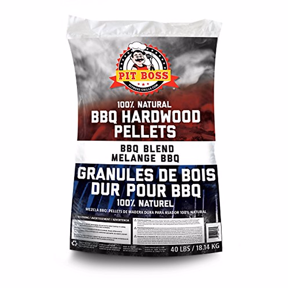 Pit Boss BBQ Wood Pellets, 40 lb., Competition Blend