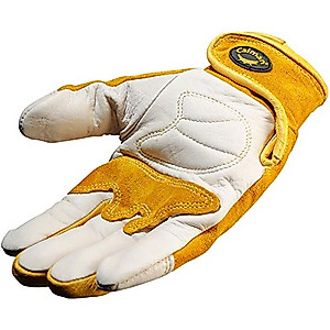 Kevlar-Seamed Multi-Task Welding Gloves 1828 (Medium/Yellow)