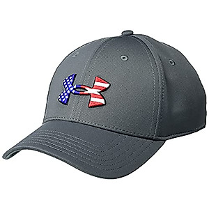 Under Armour Men's Freedom Blitzing Hat , Pitch Gray (012)/Black , X-Large/XX-Large