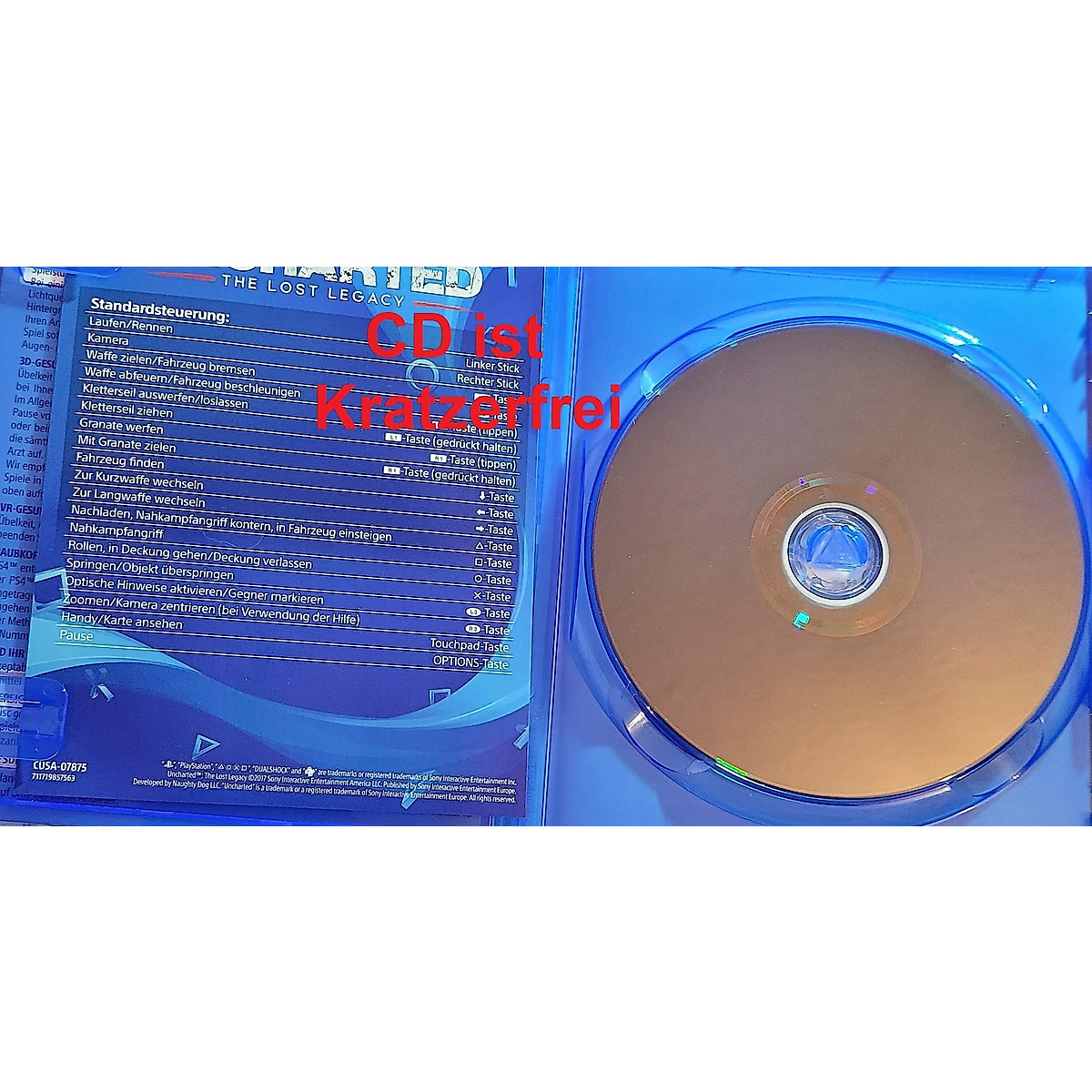 Uncharted: The Lost Legacy PlayStation Hits (PS4)