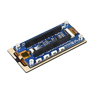 Coolwell 2.9inch Touch E-Paper Module for Raspberry Pi Pico, 5-Points Touch, 296×128 Pixels, Support Partial Refresh, Black/White, SPI Interface