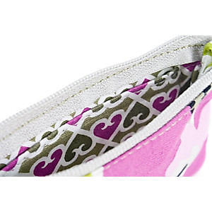 Vera Bradley Zip ID Case Blue Bayou