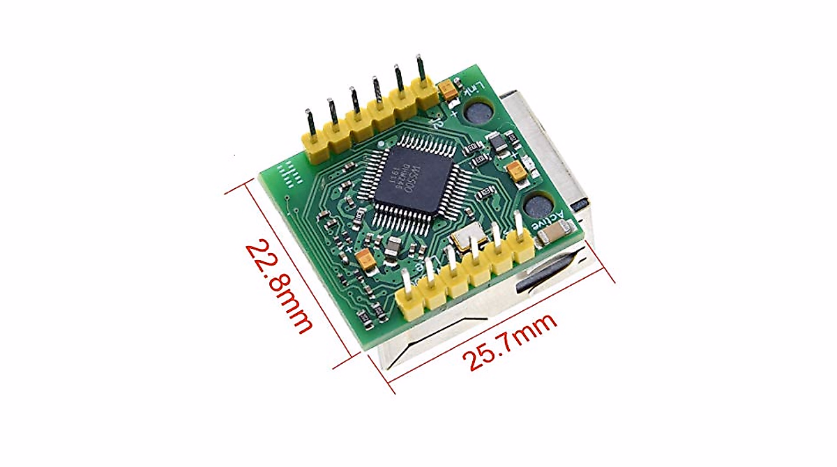 HiLetgo W5500 SPI to LAN Ethernet Network Module TCP IP STM32 Interface ...