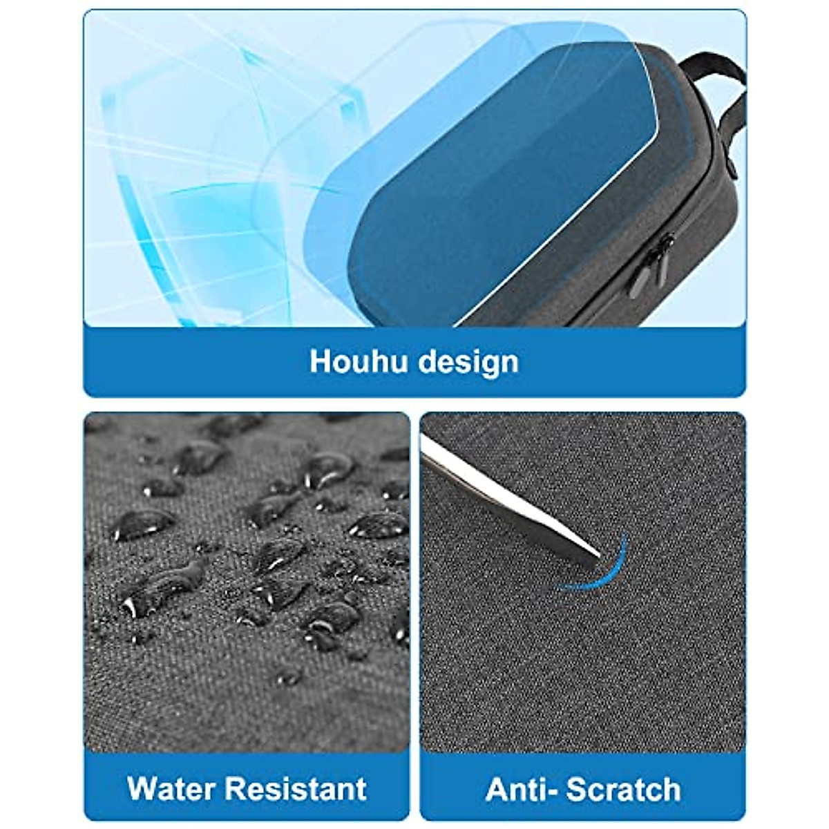 Case For Oculus Quest 2, Carrying Case Compatible With Meta/Oculus Quest 2 Basic VR Gaming Headset And Touch Controllers Accessories, Suitable For Travel And Daily Storage