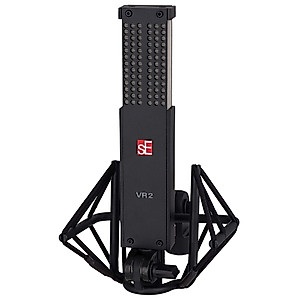 SE ELECTRONICS - VR2 Voodoo Active Ribbon Microphone with Shockmount and Case