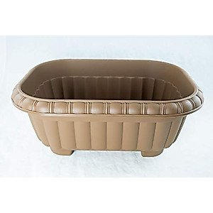 Japanese Plastic Bonsai Training Pot/Home Garden Flower Planter 13"x 10"x 5.5"