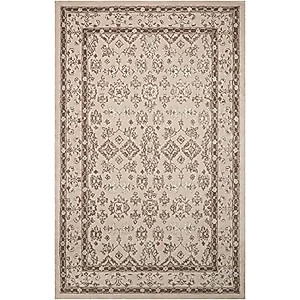 Nourison Regal Taupe Rectangle Area Rug, 8-Feet 6-Inches by 11-Feet 6-Inches (8'6" x 11'6")
