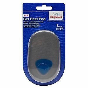 Walgreens Gel Heel Pad, 1 pr