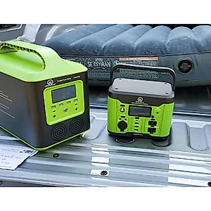 ISTARPOWER Portable Power Station 300W, Solar Generator, 296Wh LifePO4 Lithium Battery with 120V/300W AC Outlets, USB-C Port, Fast Charging Port, LED Light for Camping, RV, Emergency Backup