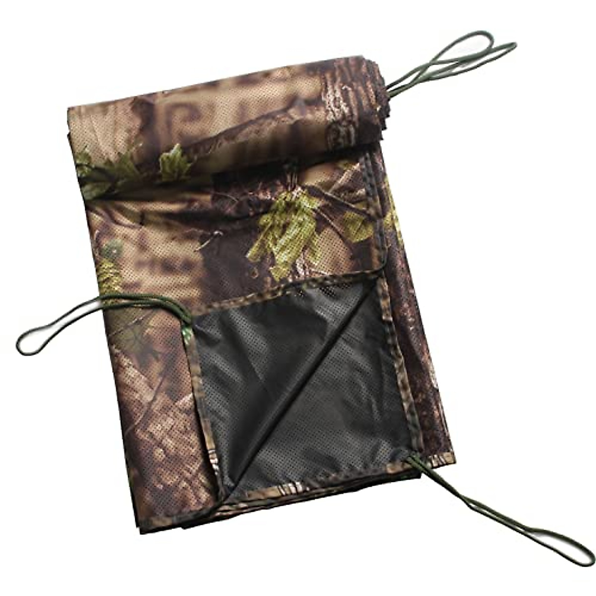 AUSCAMOTEK One Way See Through Camouflage Mesh Camo Netting Material for Hunting Ground Blind 5X13FT