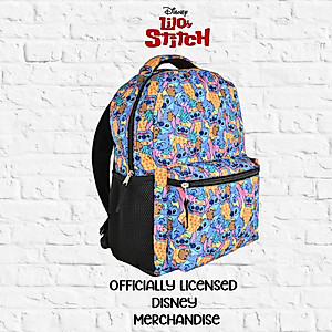 Disney Lilo and Stitch Backpack | Girls, Boys, Teens, Adults | Officially Licenced Stitch Backpacks For School