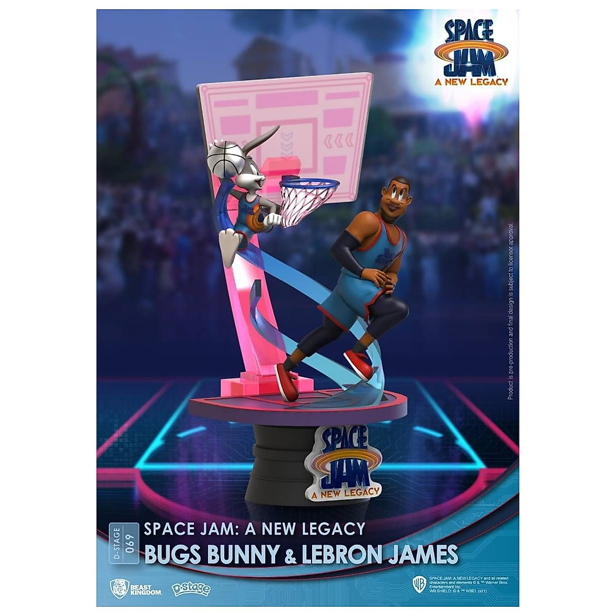 Space Jam: A New Legacy: Bugs Bunny and Lebron James DS-069 D-Stage Statue