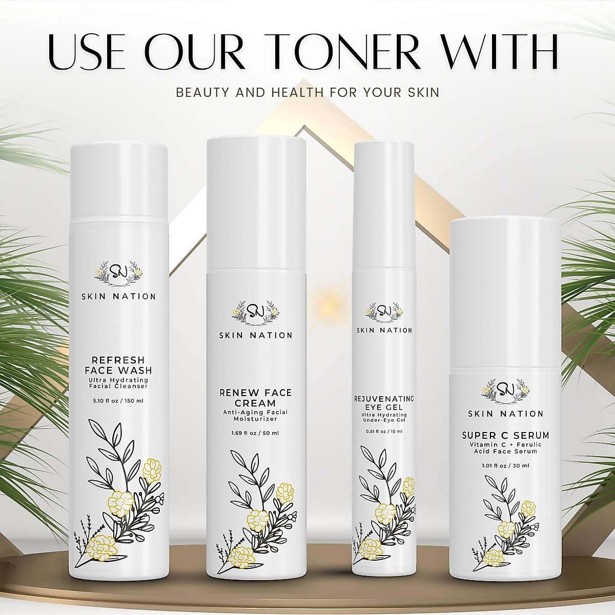 Refreshing Toner for Face with Rose Water and Organic Aloe for True Moisturization, Gentle Pore Cleaner & Pore Minimizer for Face, Hydrating Toner, Cruelty Free, Paraben Free, Skincare 4.0 Fl Oz