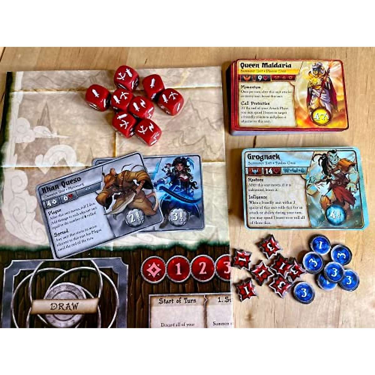 Summoner Wars Second Edition Starter Set: Tundra Orcs vs. Phoenix Elves