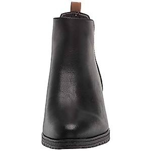 Dr. Scholl's Shoes womens London Ankle Boot, Black Smooth, 10 US