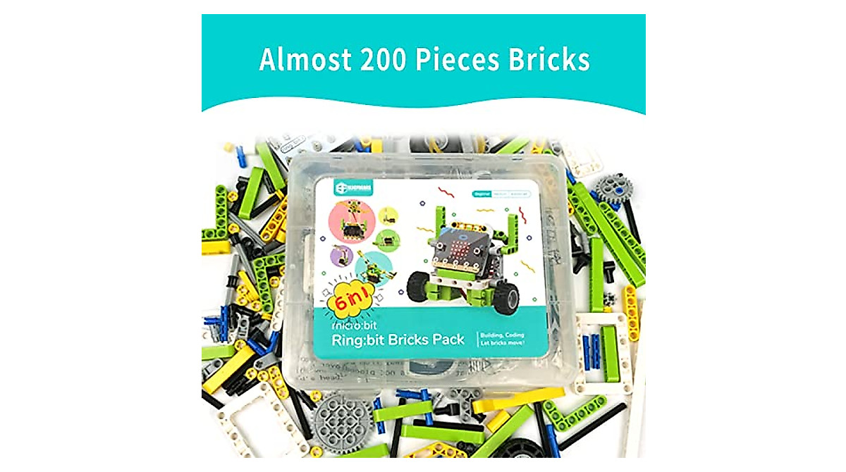 ELECFREAKS micro:bit Ring:bit Kit - 6 Fun Builds