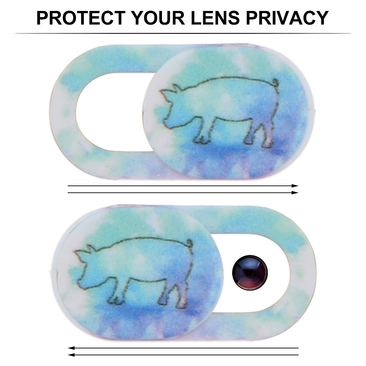 Beaupretty 12pcs Cover Webcam Cover Webcam Lens Cover Laptop Webcam Slider Privacy Cover Slide