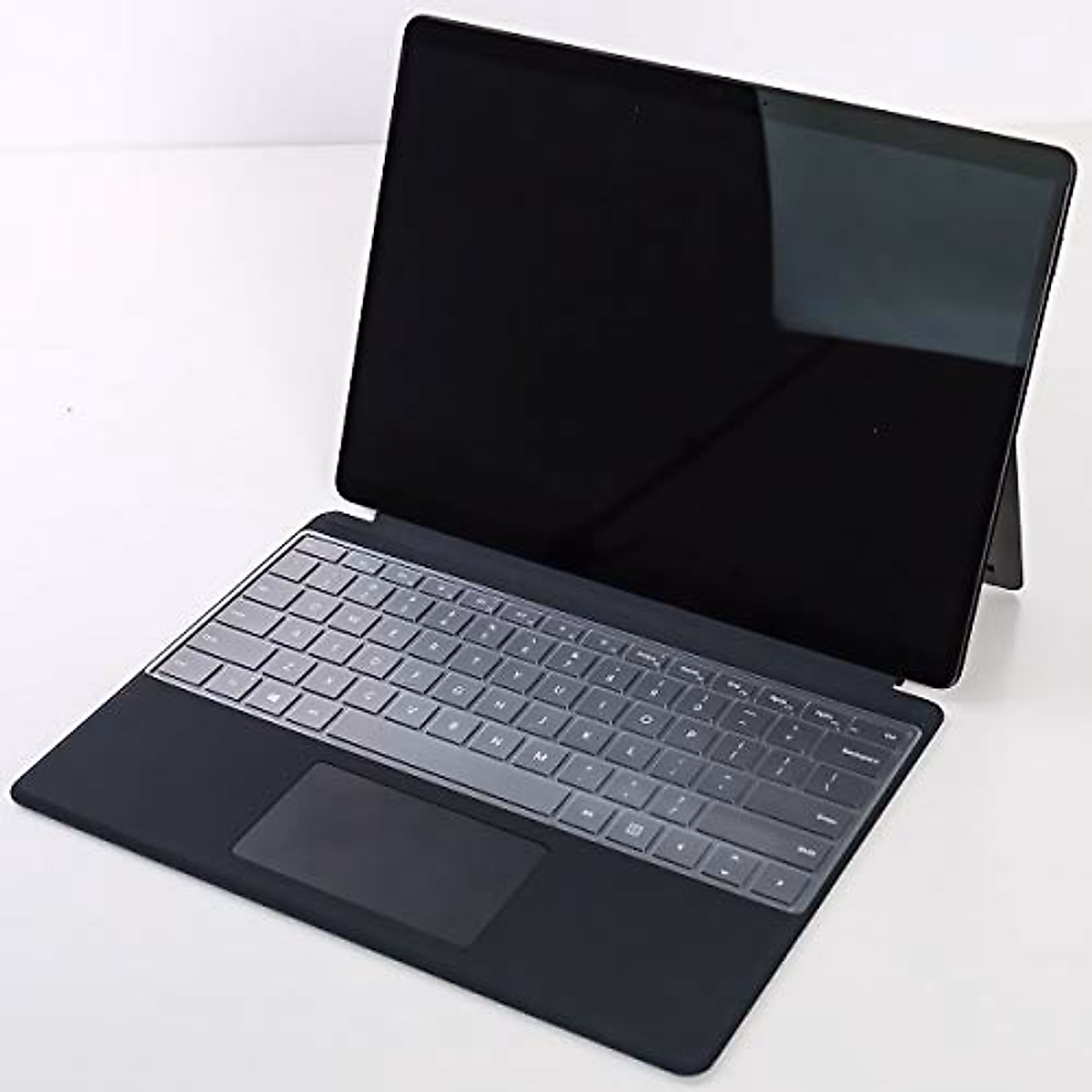 CaseBuy Ultra Thin TPU Keyboard Cover for 2022 2021 Microsoft Surface Pro 9 8 13 inch i5 i7 Touchscreen & Surface Pro X 13" 2020 2019 Protector Accessories, Clear