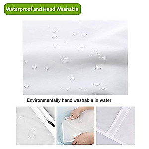 Wardrobe Hanging Clothes Storage Bag/Garment Bag/Peva Translucent Moisture Proof Protector With Magic Tape And Zipper