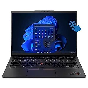 NewLenovo ThinkPad X1 Carbon Gen 10 Ultrabook Laptop, 14.0" UHD+ Touch Screen, Intel Core i7-1280P 14Cores, 32GB LPDDR5 RAM, 2TB SSD, Rapid Charge, Backlit KB, Fingerprint Reader, Win 11 Pro