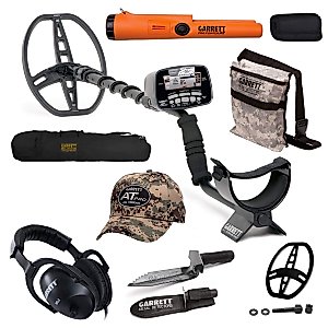 Garrett AT Pro Submersible Metal Detector Package with Pro Pointer AT