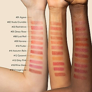 Melixir Vegan Lip Butter, Mothers Day Gifts, Wine Stain(Tinted) (+17 more colors) 0.13oz, Bee Free, Petrolatum Free, Deep Nourishing Plant-Based Vegan Chapstick