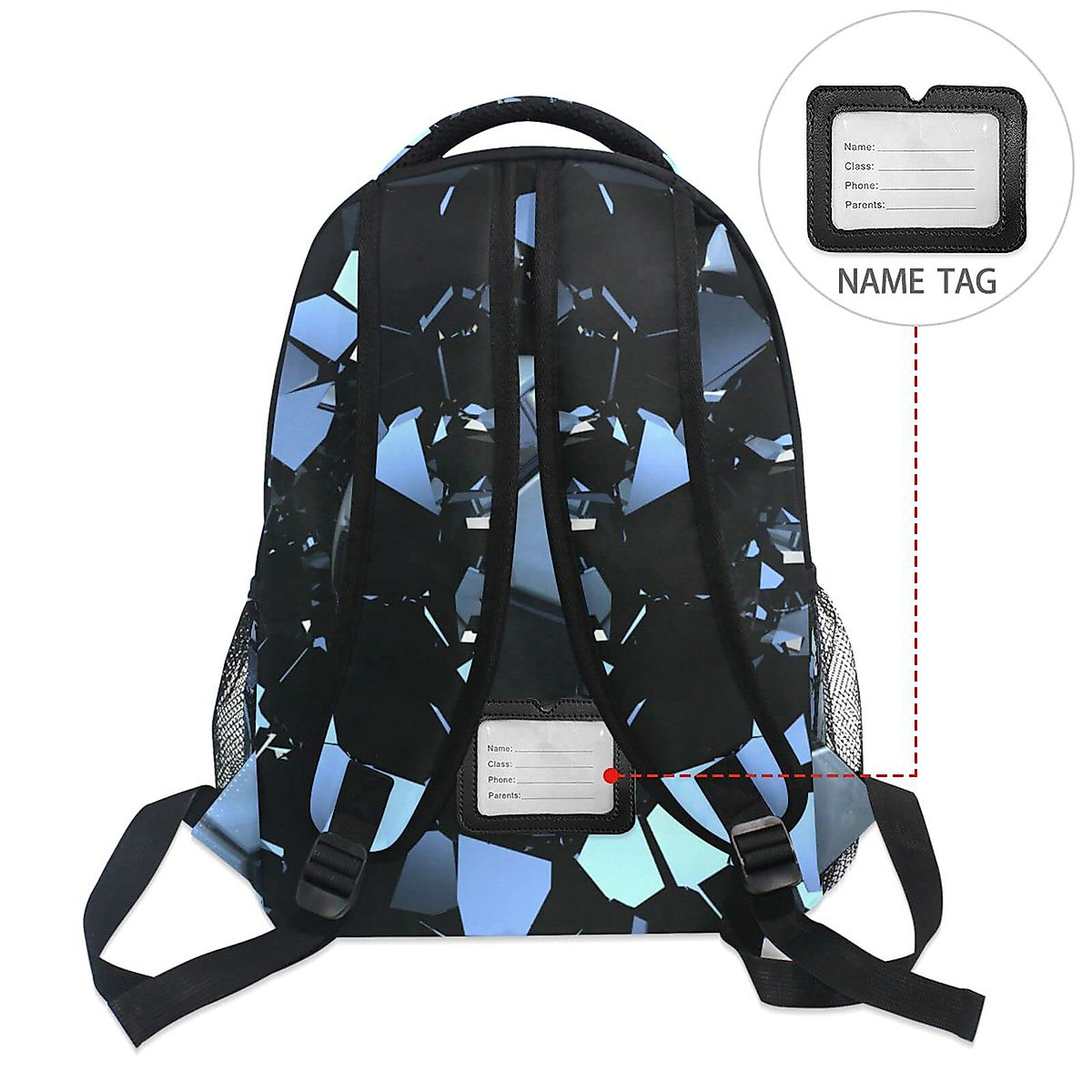 Krafig Boys Girls Kids Sport 3D Soccer School Backpacks Bookbag, Elementary School Bag Travel Backpack Daypack