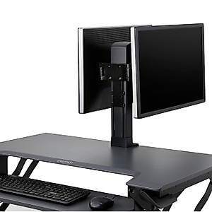 Ergotron – Dual Monitor Double Hinged Bow – Add-on for WorkFit Monitor Kits
