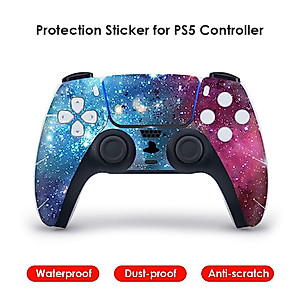 Camouflage Skin Sticker for PS5 Controller, Waterproof and scratch-resistant skin sticker for the grip sheet controller, Removable self-adhesive vinyl protective cover