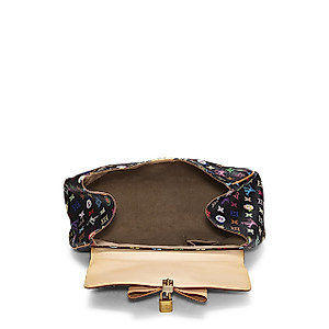 Louis Vuitton, Pre-Loved Takashi Murakami x Louis Vuitton Black Monogram Multicolore Eye Love Sac Retro GM, Black