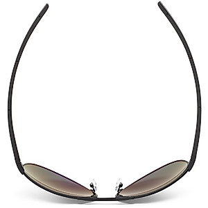 Tag Heuer LRS 253 301 Aviator Sunglasses, Black, 62 mm