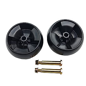 shiosheng 2pcs Deck Wheels Replace 734-04155, Free with Bolts and Lock Nuts Replaces 938-3056 Plus Locknuts. MTD, Cub Cadet, Troy Bilt 112-0677