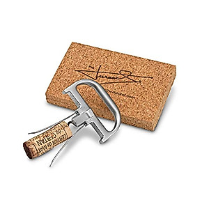 The Durand® two part device to successfully remove older and fragile wine corks whole and intact.