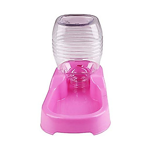 POPETPOP Automatic Small Pet Feeder - Puppy Drinking Fountain Cat Water Dispenser Station Pet Water Bowl, Creative Pets Waterer for Small Dogs Cats Pets - 500ml