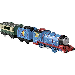 Thomas & Friends Motorized Toy Train Talking Gordon Engine with Sounds Phrases & Coal Tender for Preschool Pretend Play Kids Ages 3+ Years