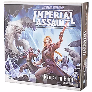 Star Wars Imperial Assault Board Game Return to Hoth EXPANSION - Epic Sci-Fi Miniatures Strategy Game for Kids and Adults, Ages 14+, 1-5 Players, 1-2 Hour Playtime, Made by Fantasy Flight Games