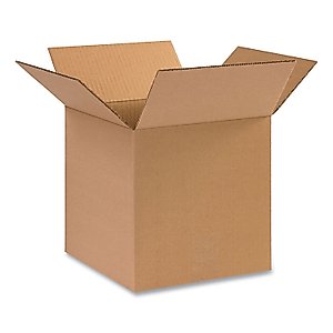 Coastwide Professional Fixed-Depth Shipping Boxes | 200 Lb Mullen Rated | Regular Slotted Container (RSC) | 12 X 9 X 9 | Brown Kraft | 25/Bundle | 1 Bundle