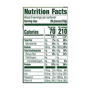 Gerber Snacks for Baby Organic Lil Crunchies, White Cheddar & Broccoli, 1.59 Ounce (Pack of 6)