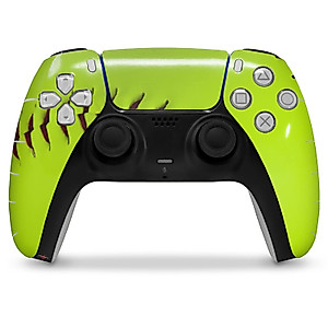 WraptorSkinz Skin Wrap compatible with Sony PS5 DualSense Controller Softball (CONTROLLER NOT INCLUDED)