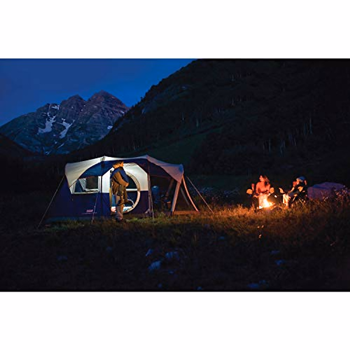 Coleman Elite® WeatherMaster® 6 Screened Tent,Multi Colored,6L x 9W ft. (Screened Area)