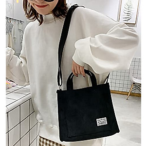 Tote Bag Women Small Satchel Bag Handbag Stylish Tote Handbag for Women Corduroy Hobo Bag Fashion Crossbody Bag Handbag Bag