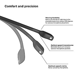 Sennheiser SC 260 USB MS II (506483) - Single-Sided Business Headset | For Skype for Business, Softphone, and PC | with HD Sound, Noise-Cancelling Microphone (Black)